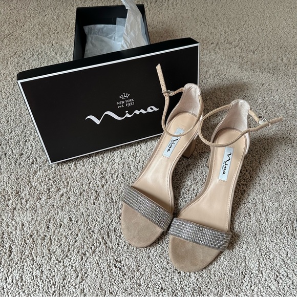 Nina Shoes | Shoes | Nina Shoes Eloise Suede Tan | Poshmark